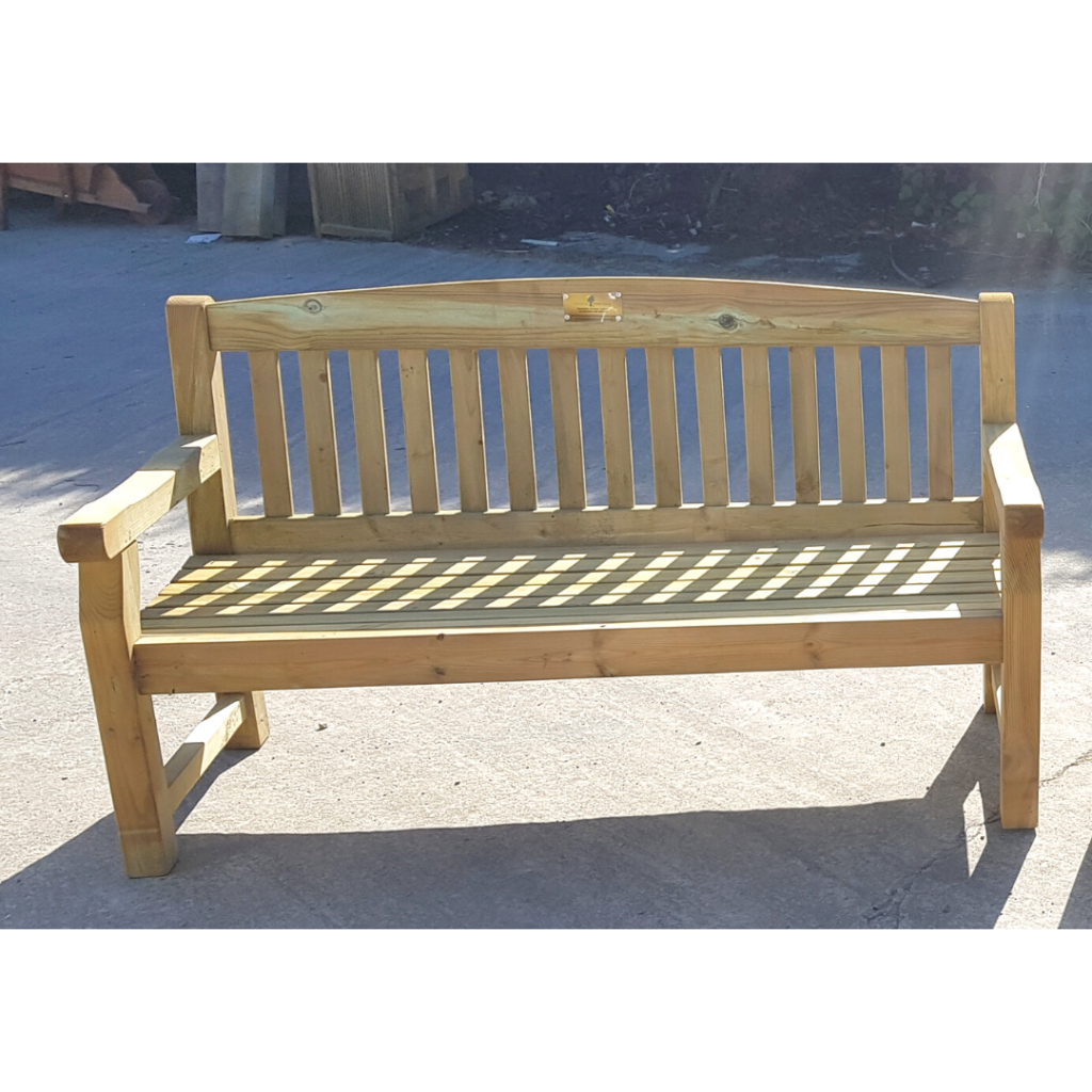 3 Seater Premium Garden Bench (5 Ft 5) - Hennessy Outdoors