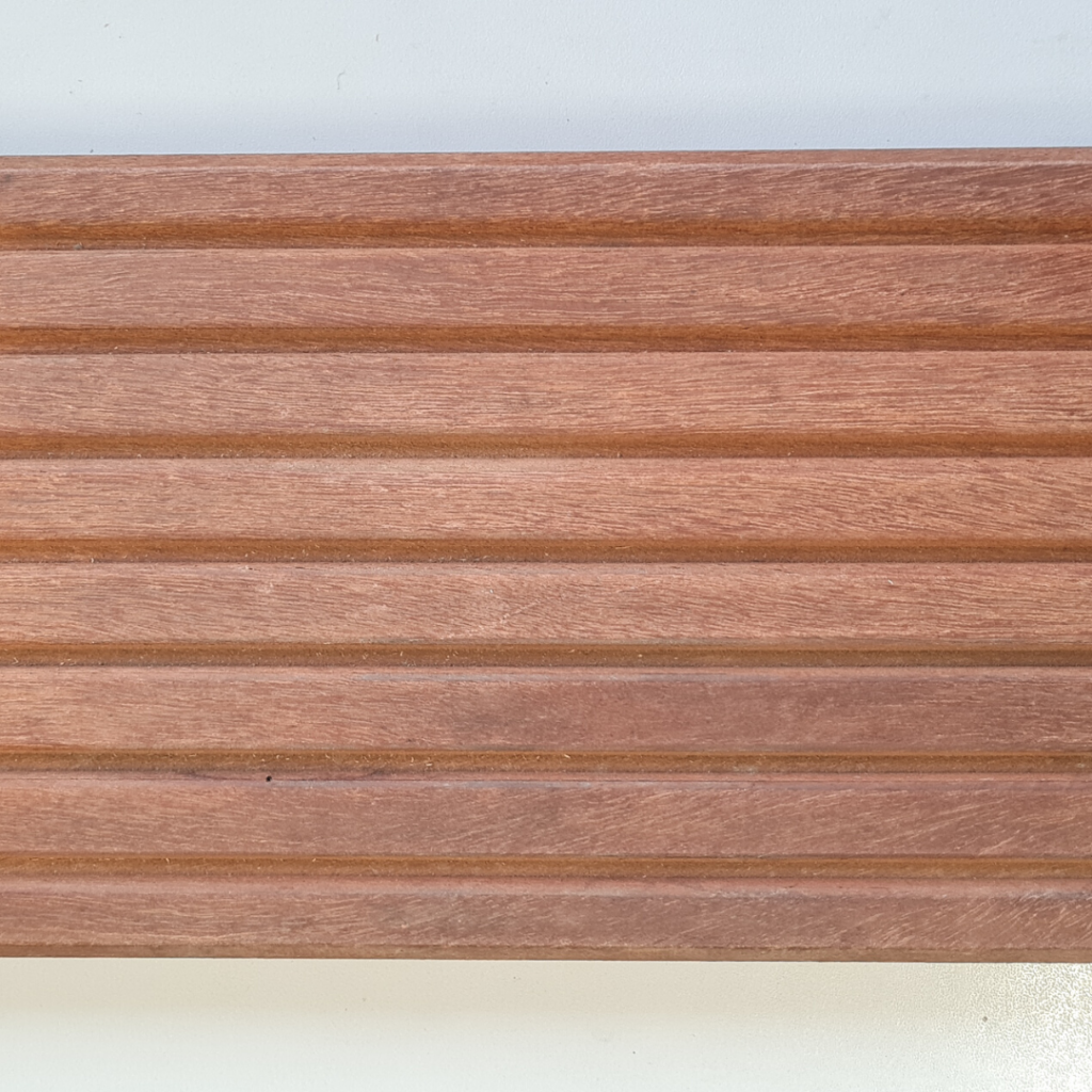 Balau Hardwood Decking Grooved – 21mm - Hennessy Outdoors