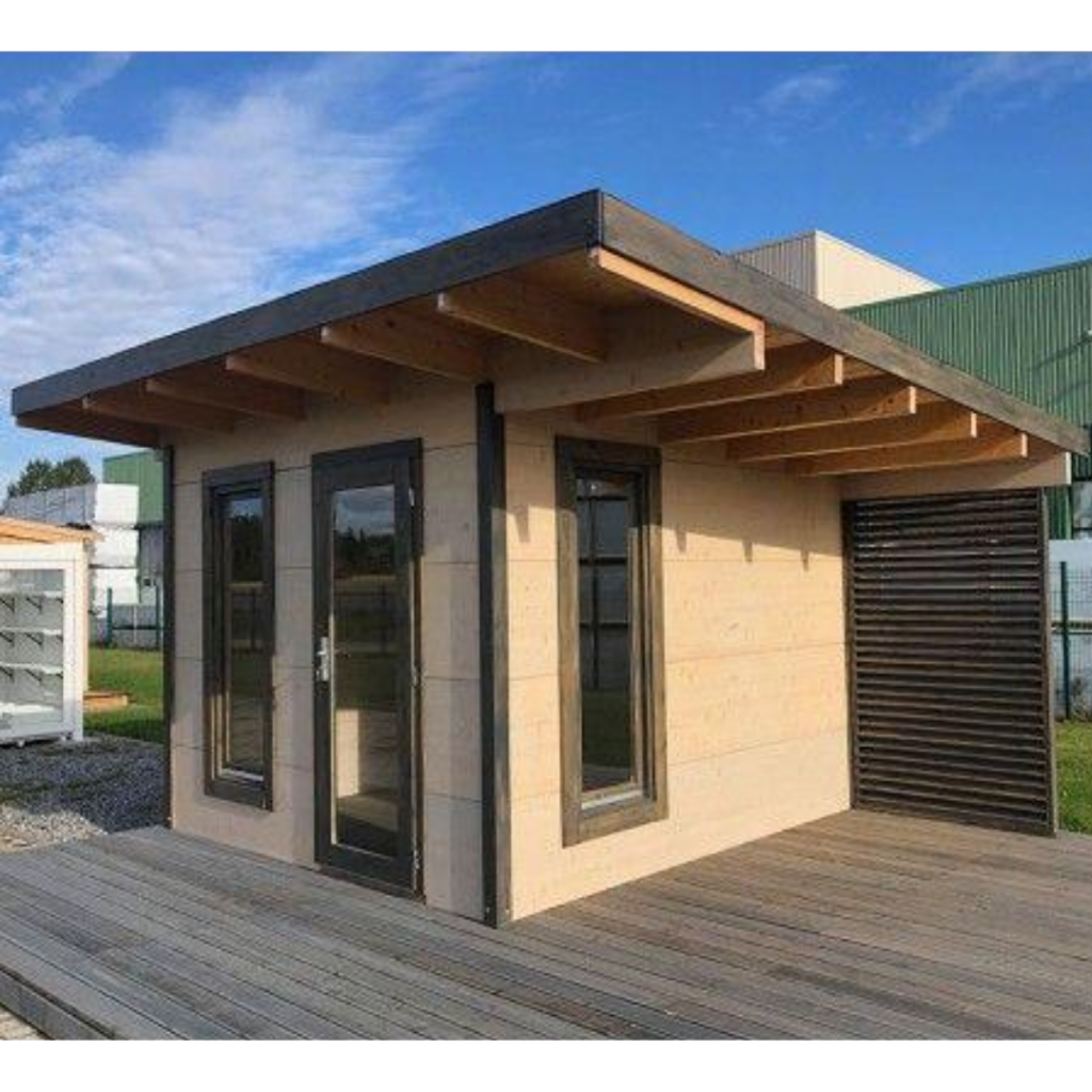 Grace Home Office Log Cabin (Large) - Hennessy Outdoors