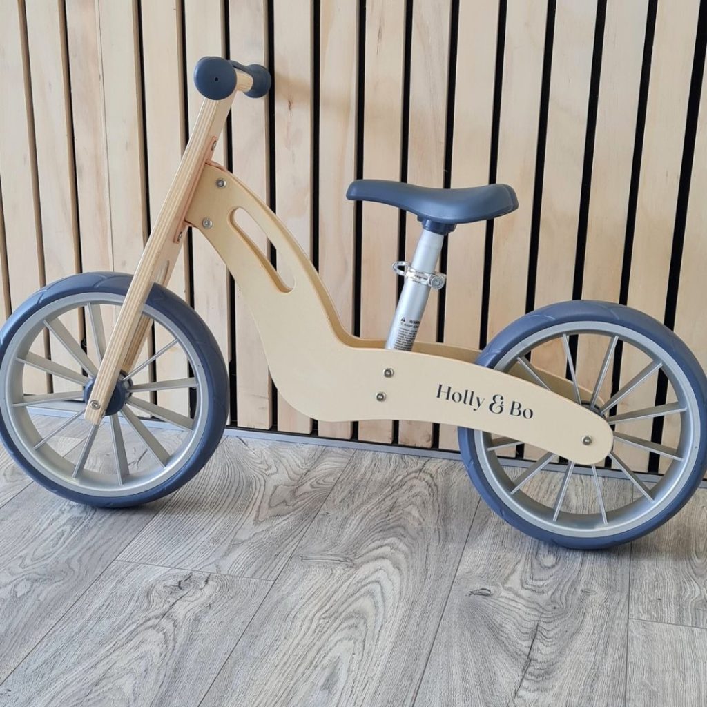 Kids Wooden Balance Bike 12 Inch - Hennessy Outdoors
